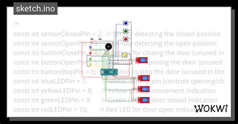 Test Door V8 Bun Wokwi Esp32 Stm32 Arduino Simulator