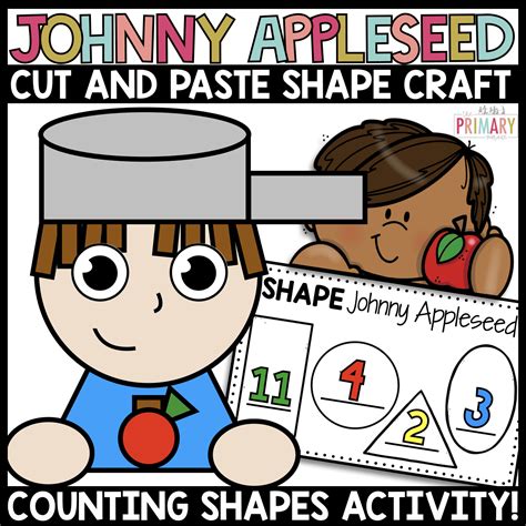 Johnny Appleseed Shape Craft The Primary Parade