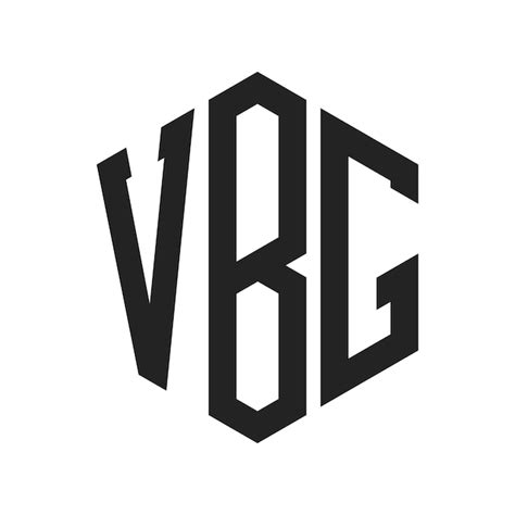 Premium Vector Vbg Logo Design Initial Letter Vbg Monogram Logo Using