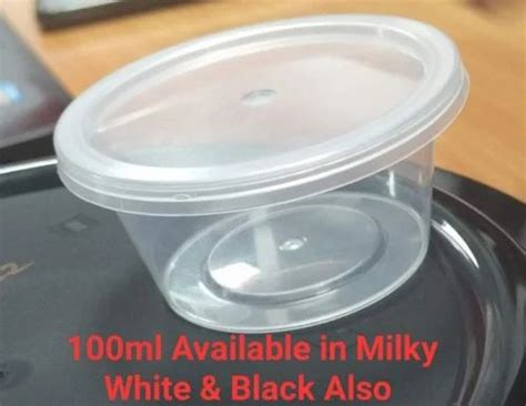 100 Ml Plastic Food Container Type Disposable At Rs 2piece In Chennai