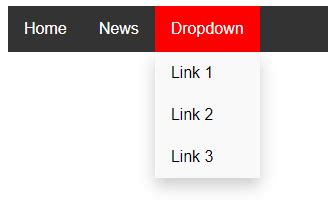 Html How To Make The Drop Down Menu Items Width To Be Aligned To The Button Navigation Bar