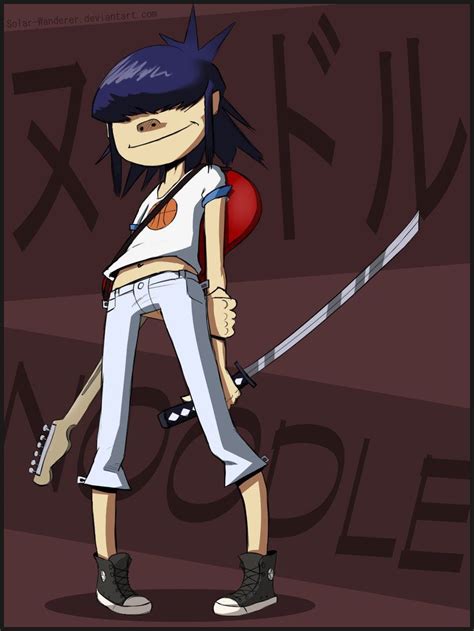 Gorillaz Demon Days Gorillaz Fan Art Gorillaz Noodle Russel Hobbs