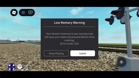 What Does Low Memory Warning Mean In Roblox Youtube
