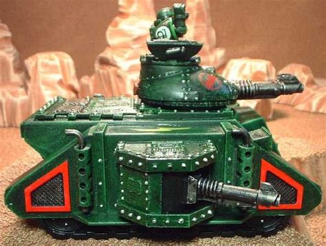 Space Marines Dark Angels Predator Annihilator Entitled Commence