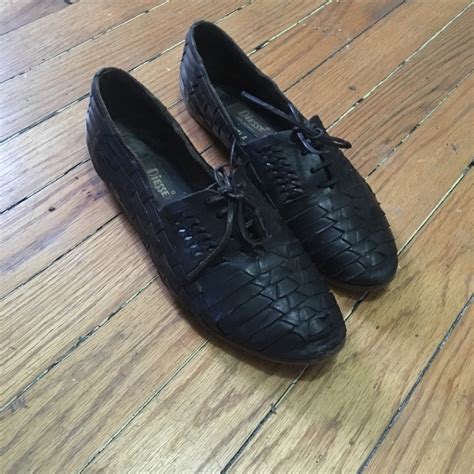 Woven Leather Shoes Gem