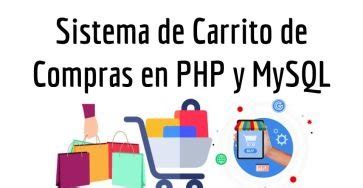 Sistema De Carrito De Compras En Php Y Mysql Configuroweb