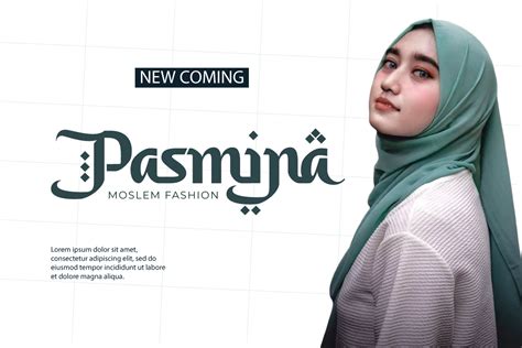 Saleha An Arabic Style Typeface Fonts Graphicriver