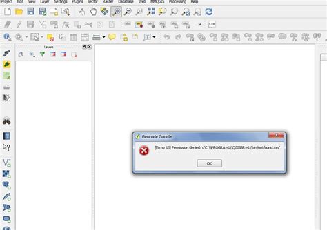 Geocoding Csv Using Mmqgis And Error Massage Geographic Information