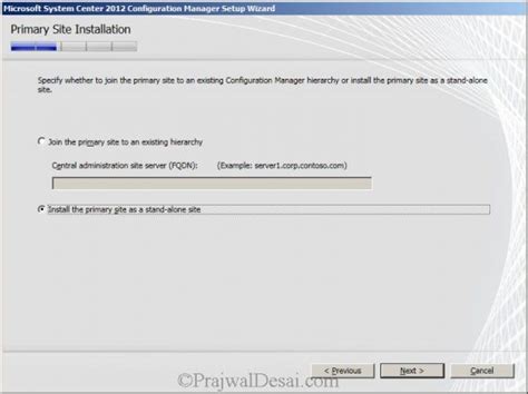 Step By Step Guide To Install SCCM 2012 Prajwal Desai