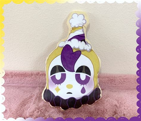 Non Binary Clown 13 Pillow Etsy