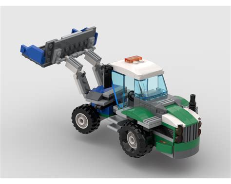 Lego Moc 43274 60223 Wheel Loader Town City 2020 Rebrickable