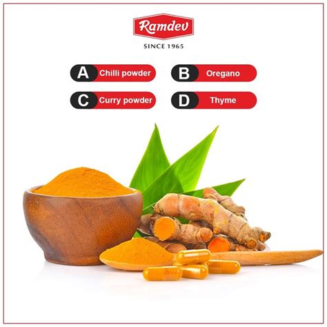 Quiztime Ramdev Spices Blended Spices Turmeric Seasoning Mix