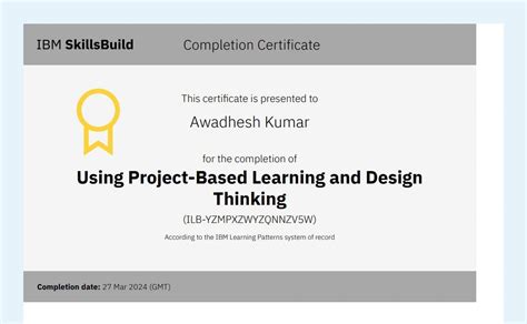 Awadhesh Kumar Yadav On Linkedin Ibm Skillsbuild