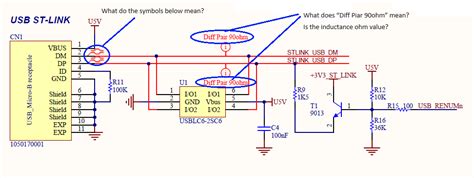 Solved What Do The Following Symbols Mean In The Nucleo F Stmicroelectronics Community