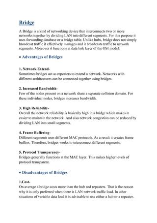 Computer Network Components PDF Computer Networking Computing