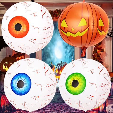 GROFRY Pumpkin Balloon Increase Atmosphere Scary Waterproof Halloween