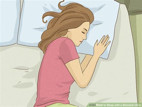 4 Ways To Sleep With A Stomach Ulcer Wikihow
