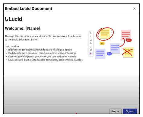 How To Get Your Lucid License Through Canvas Teacher Guide