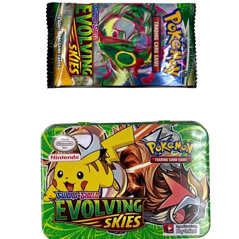 Kolekcjonerskie Karty Pokemon Metalowy Box Stan Nowy 6394 Zł