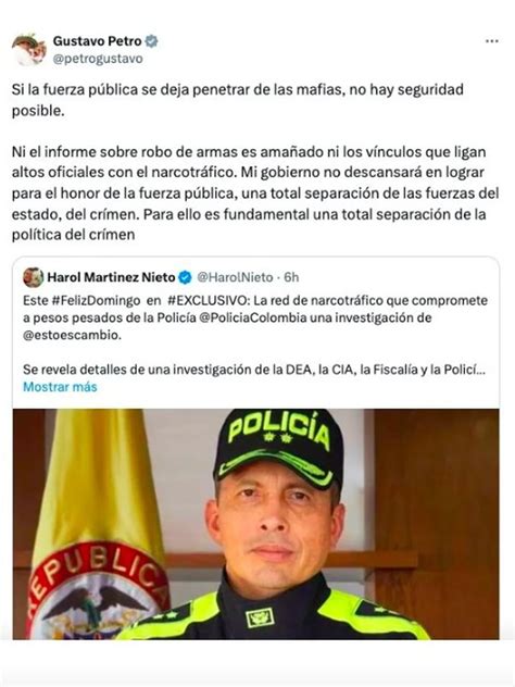 Gustavo Petro Insistió En Desfalco En Las Ff Mm Y Habló De Vínculos