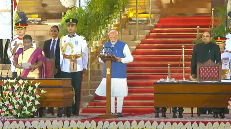 Narendra Modi Takes Oath With 72 Ministers, 9 New Faces In Cabinet | INDToday