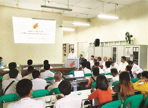 မြန်မာနိုင်ငံသတင်းမီဒီယာကောင်စီကကြီးမှူး၍ သတင်းမီဒီယာသမားများ အရည်အသွေးမြှင့်တင်ရေးသင်တန်းဖွင့