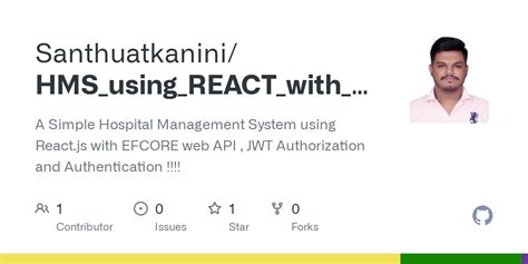 github santhuatkanini hms using react with mui a simple hospital