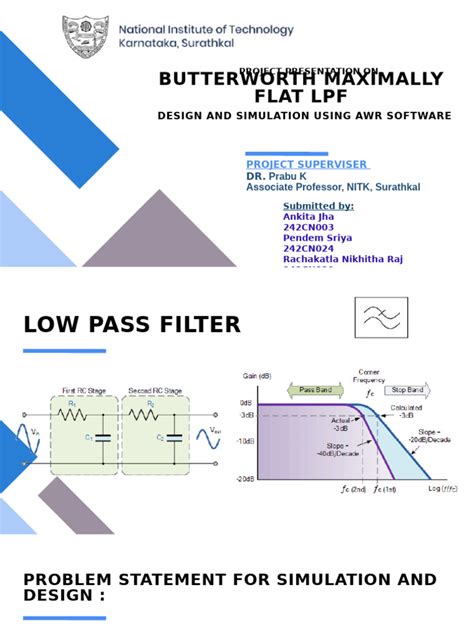 Low Pass Filter242cn029rfproject Pdf Low Pass Filter Filter
