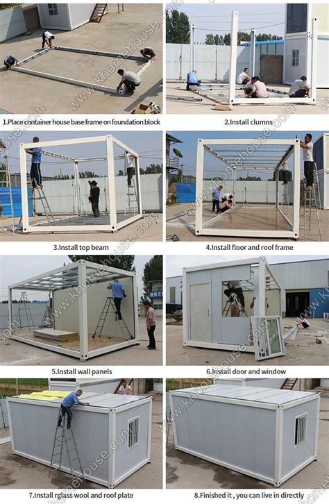 How To Built Prefabricated Container House Knowledge Henan K Home Steel Structure Co Ltd