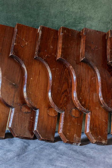 Reclaimed Pew Ends 9267 Retrouvius