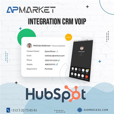 Integration Crm Téléphonie Voip Hubspot Aio Process Market