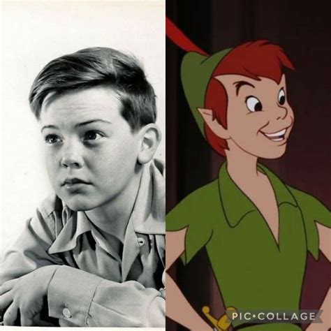 Bobby Driscoll As Peter Pan Bobby Driscoll Voice Actor Actors