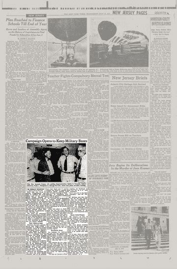 Campaign Opens To Keep Military Bases The New York Times
