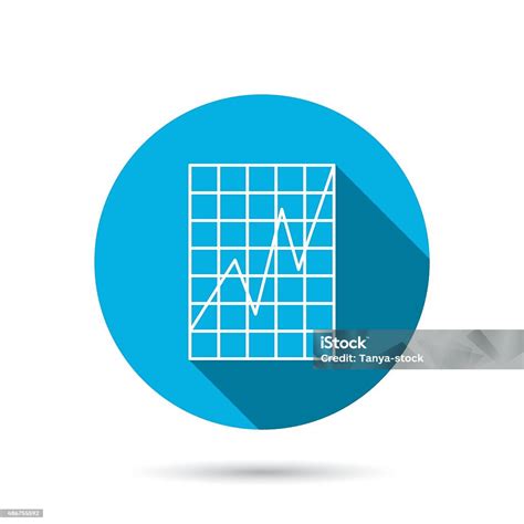 Chart Icon Graph Diagram Sign Stock Illustration Download Image Now