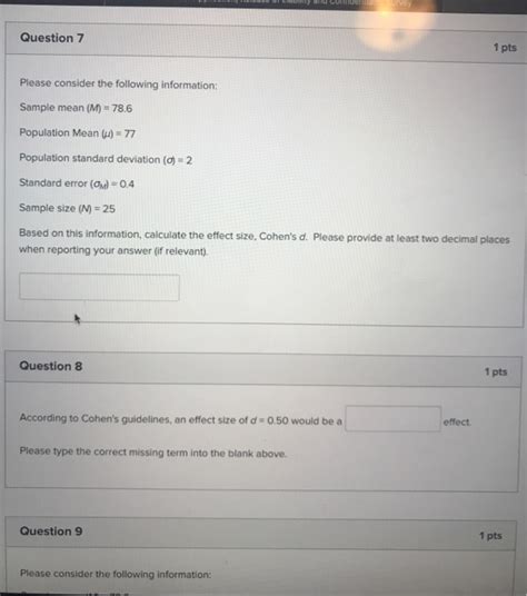Solved Question 7 1 Pts Please Consider The Following Chegg Com