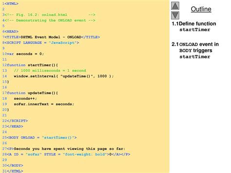 PPT Chapter Dynamic HTML Event Model PowerPoint Presentation ID