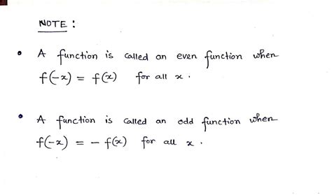Answered For Each Equation Below Determine If The Function Is Odd
