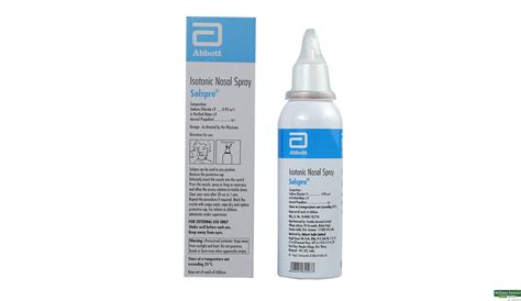 Buy Solspre Nasal Spray Online At Best Prices Wellness Forever