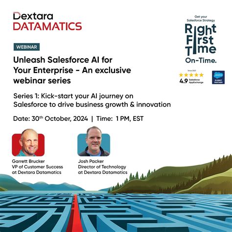Webinar Salesforceai Businessgrowth Rightfirsttimeontime Datamatics