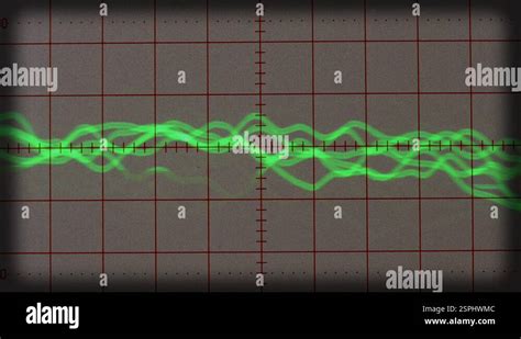Grid Screen Of An Oscilloscope Crazy Loop Able Pattern Stock Video Footage Alamy