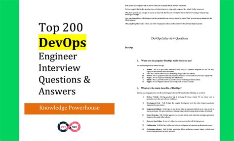 Top 200 Devops Engineer Interview Questions And Answers Pdf It