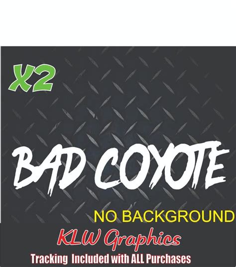 Coyote Vinyl Decal Sticker Fits Ford Mustang 50 Motor Vinyl Decals