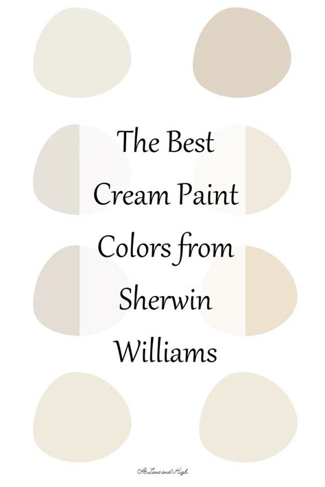 9 Best Cream Paint Colors From Sherwin Williams