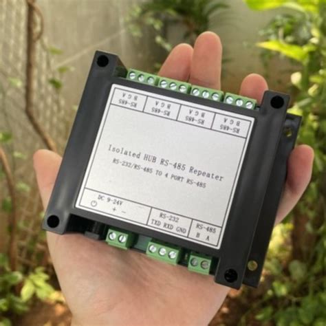 Jual Rs485 Isolated Rs485 Splitter Hub Input 1 Ch Output 4 Ch With