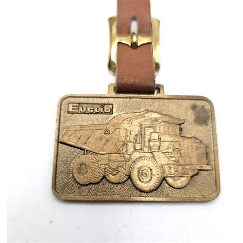 Antique Euclid Fob Dozer Heavy Construction Pocket Watch Fob Etsy