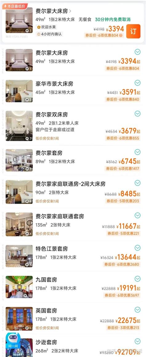 《繁花》：和平饭店十多种房型，爷叔为何非要租下英国套房？比它便宜的，和它价格持平的，比它贵的为啥不选？ 知乎