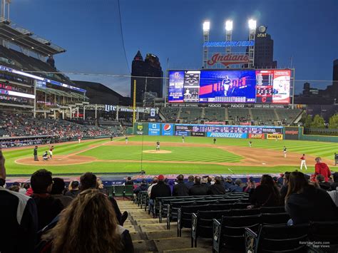 Progressive Field Seating Chart With Rows Cabinets Matttroy