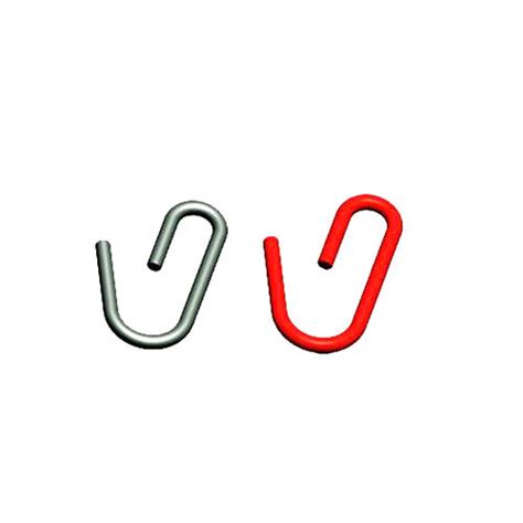 G Hook Steel Metal Irregular Shape Silver And Red Finish High