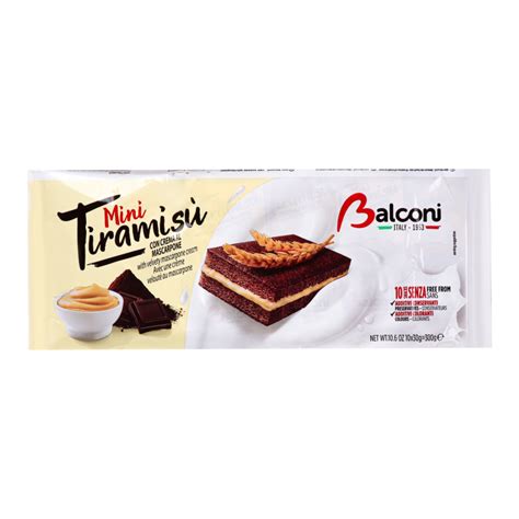 Бисквиты Mini Tiramisu Balconi му 10х30г Balconi8001585008001