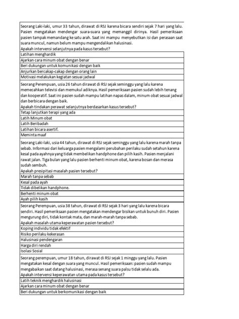 Latihan Soal Idev Ukomkep Jiwa Pdf